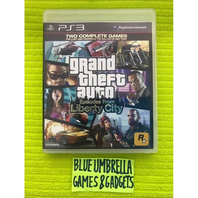 Grand Theft Auto 4 Episodes From Liberty City PS3 Region 3 GTA4 ...