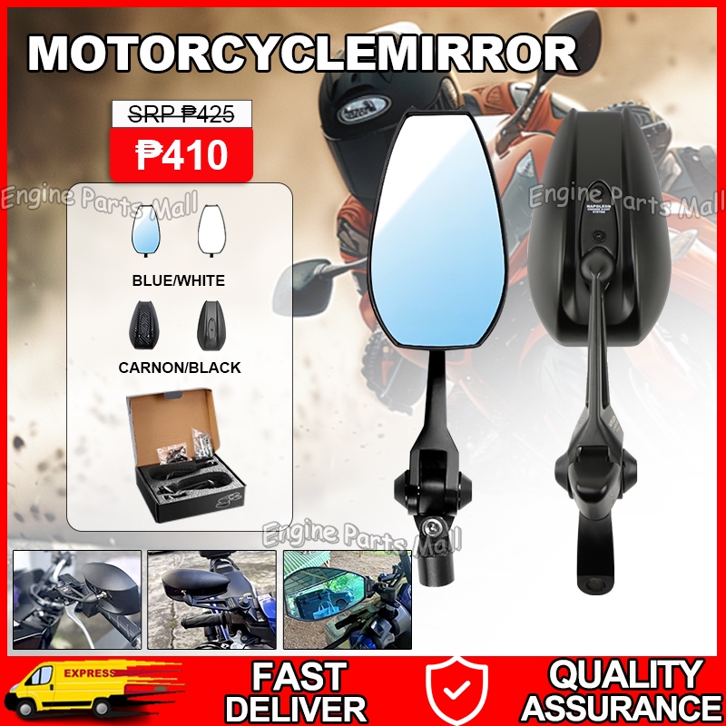 Street King Motorcycle Side Mirror Anti-glare 360 ° Explosion-Proof ...