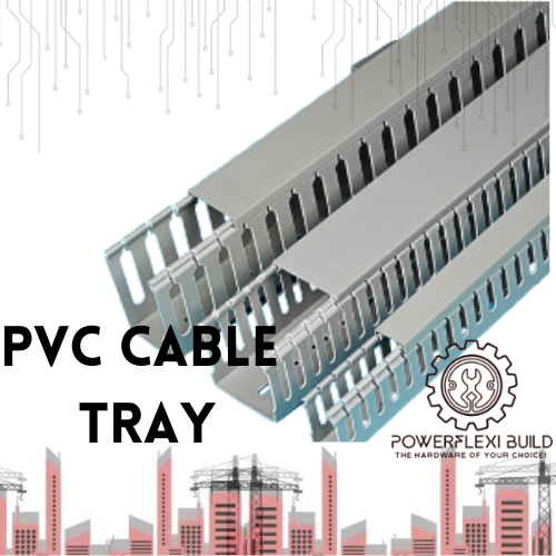 PVC Cable Tray Duct Slotted || POWERFLEXI | Shopee Philippines