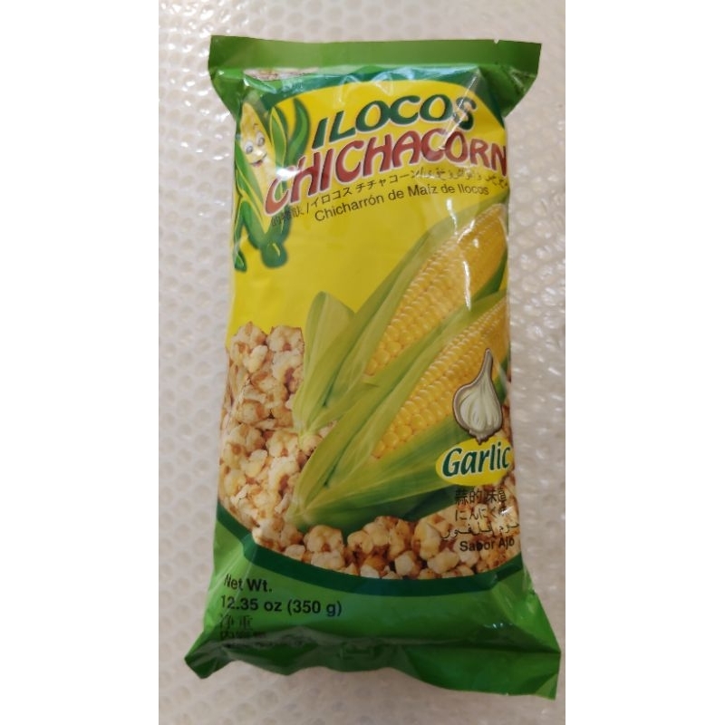ILOCOS Chichacorn garlic flavor 350g | Shopee Philippines