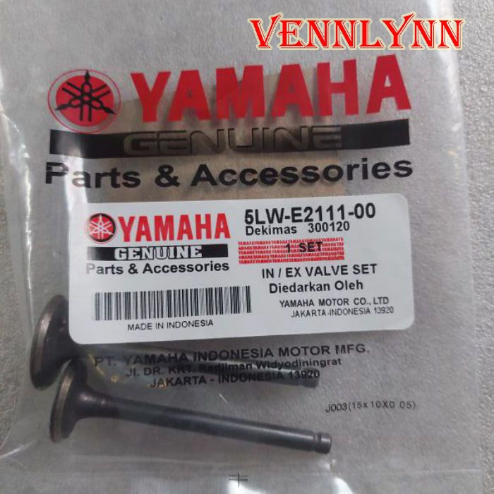 [VL] Yamaha MIO SPORTY INTAKE EXHAUST ENGINE VALVE SET 5LW-E2111-00 ...