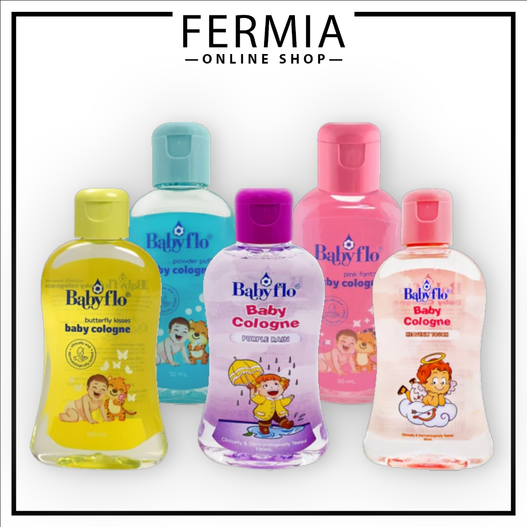 Babyflo Baby Cologne - Mild, Gentle, Comfort, Fragrant, Alcohol-Free ...