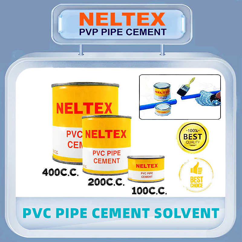 （One Box）Neltex Solvent Cement / PVC Pipe Cement 100cc 200cc 400cc ...