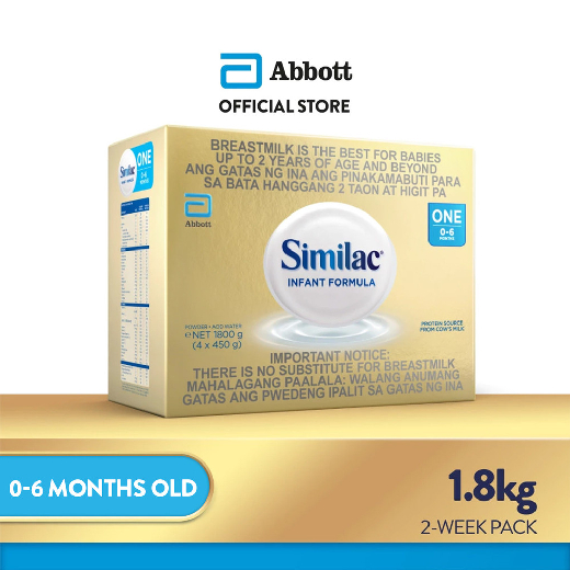 Similac 1.8kg Infant Formula for 0-6 Months Milk Powder | Shopee ...
