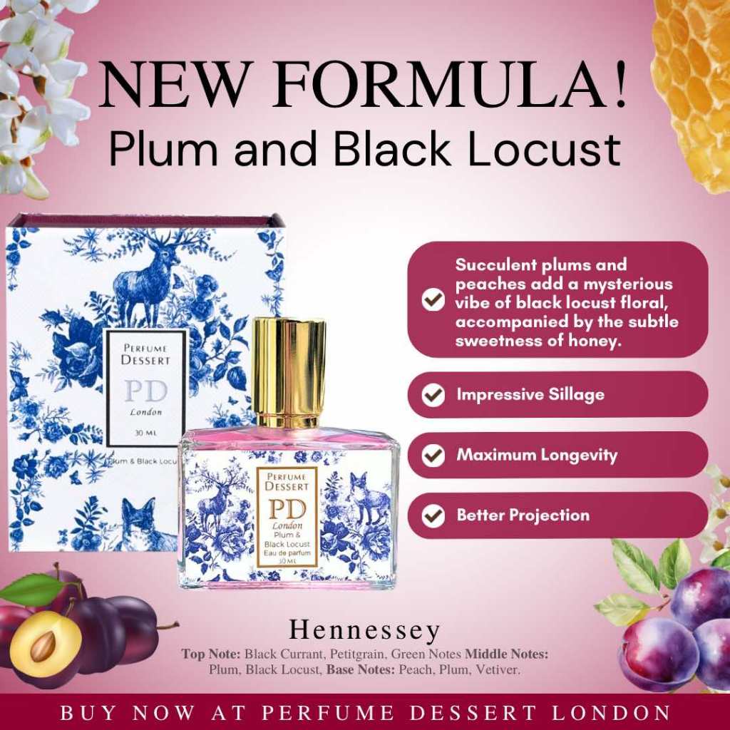 OFFICIAL DISTRIBUTOR Original Perfume Dessert PLUM & BLACK LOCUST 30ml ...