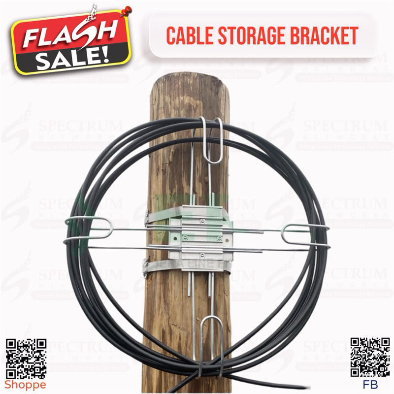 CABLE STORAGE BRACKET ADSS CABLE SLACK STORAGE | Shopee Philippines