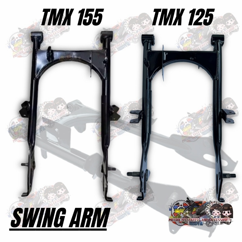 LJ Motorcycle Stock Swing Arm with bushing TMX 155 / TMX 125 | Shopee ...