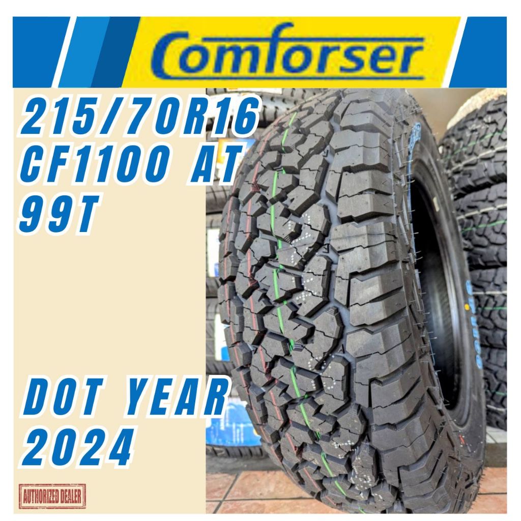 COMFORSER 215/70R16 CF1100 AT 99T ALL TERRAIN TIRES BRAND NEW DOT 4624 ...