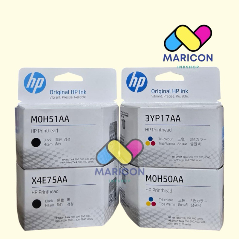 Hp Printerhead or ink cartridge M0H51Aa/M0h50AA/X4e75AA/3YP17AA ...
