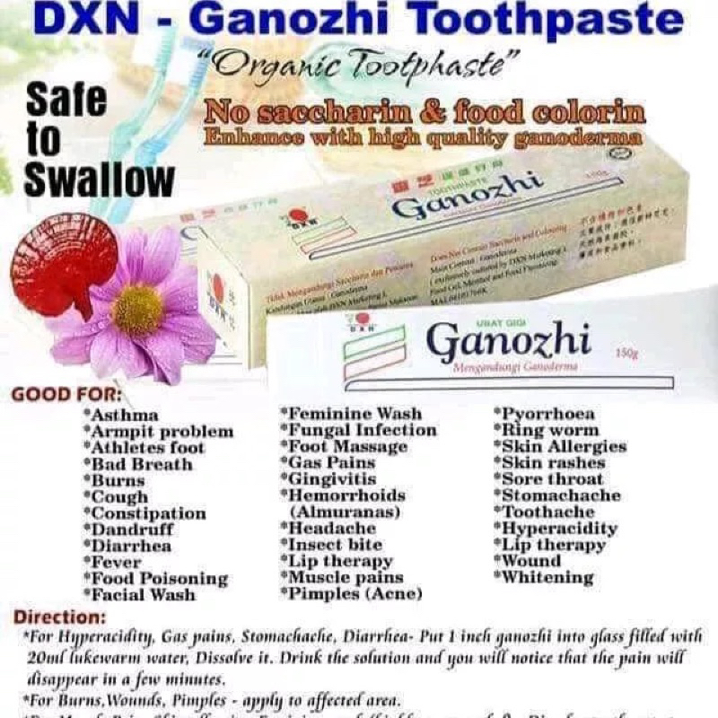 DXN TOOTHPASTE 150G big | Shopee Philippines