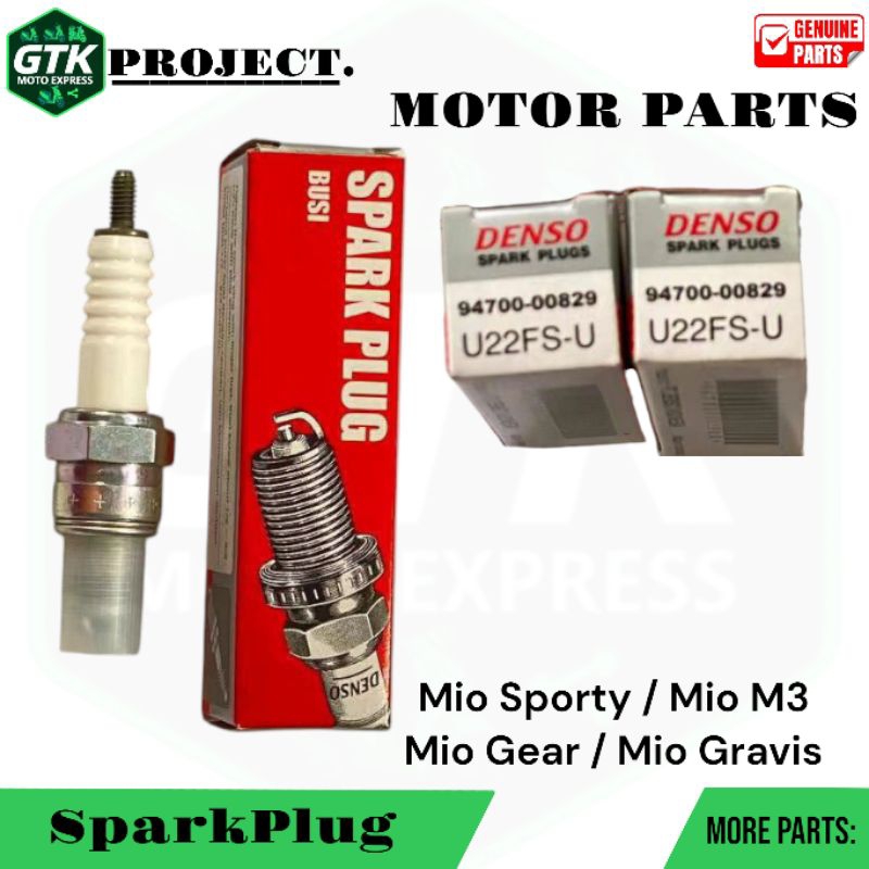 Spark Plug - Yamaha Genuine Mio Sporty / Mio Soul - for motorcycle ...