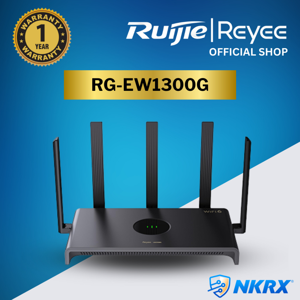 RUIJIE | REYEE RG-EW1300G Wifi5 AC1300 1300Mbps Dual-band Gigabit ...