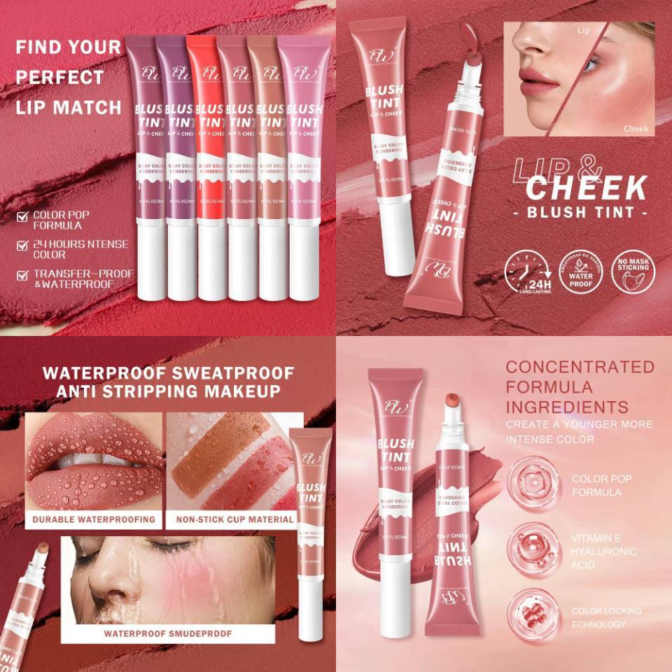 9ml DW Blush Tint [ For Lip & Cheek & Eye ] | Shopee Philippines