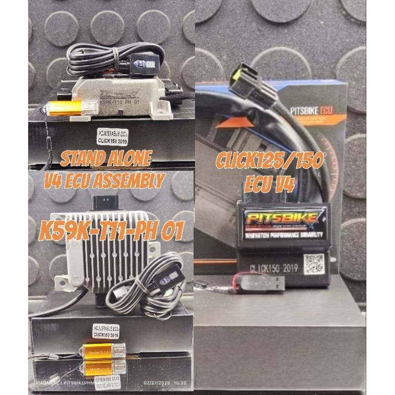 PITSBIKE CLICK125/150 GAME CHANGER ECU V4(NOT FOR CLICK VERSION 3 ...