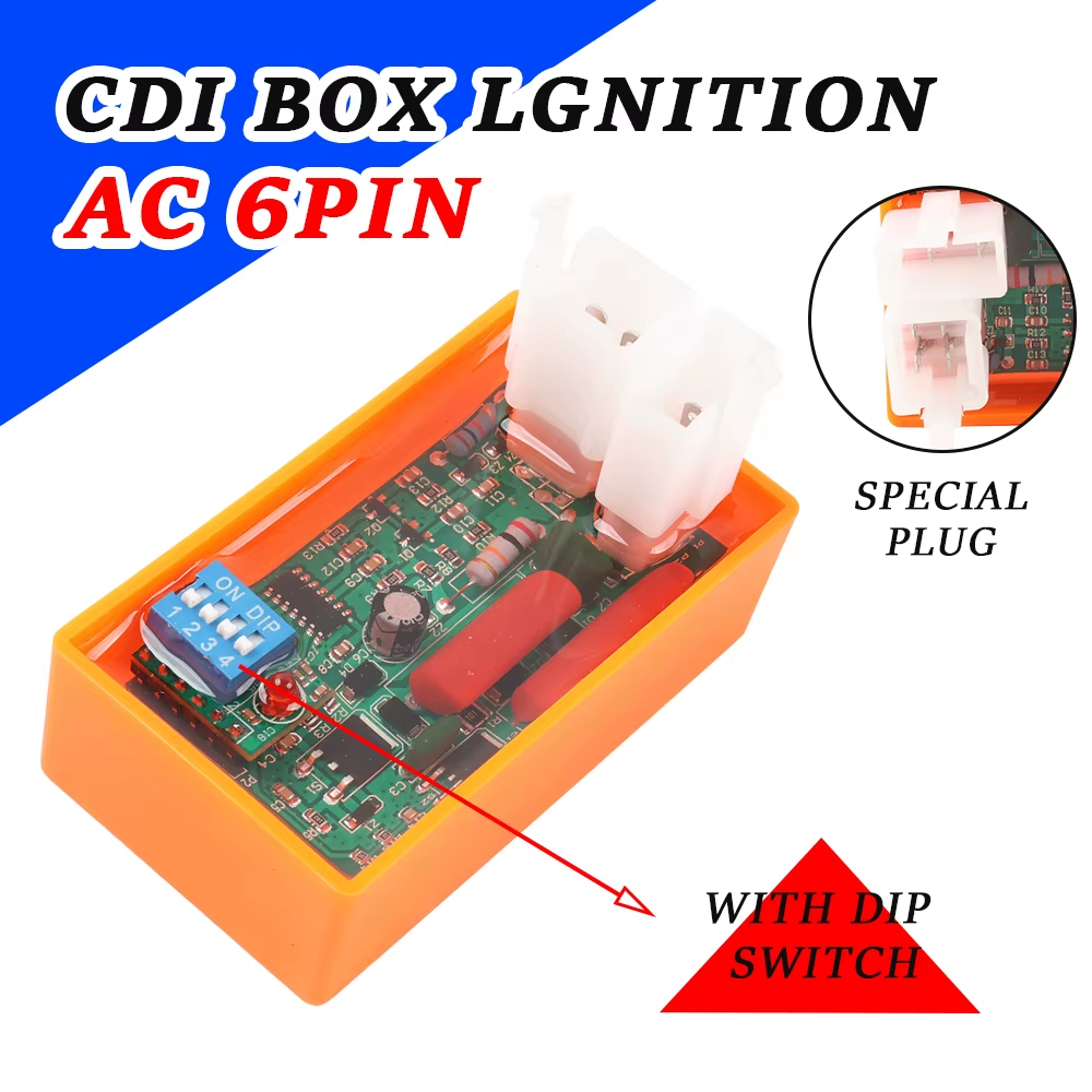 6 PIN AC CDI Adjustable Racing CDI For Motor Star/RUSI DL 150/ Lifan ...