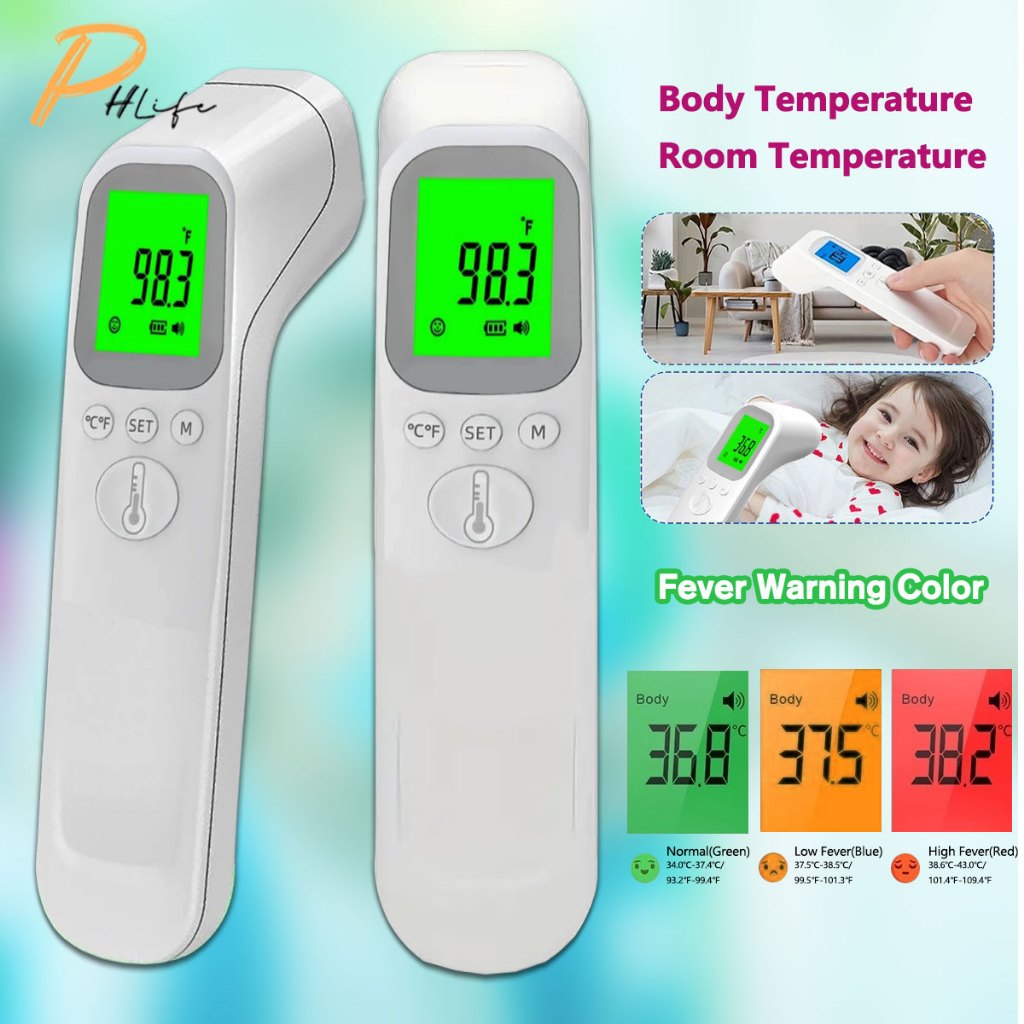 Phlife Digital Thermometer For Baby Non-contact Electronic Medical ...