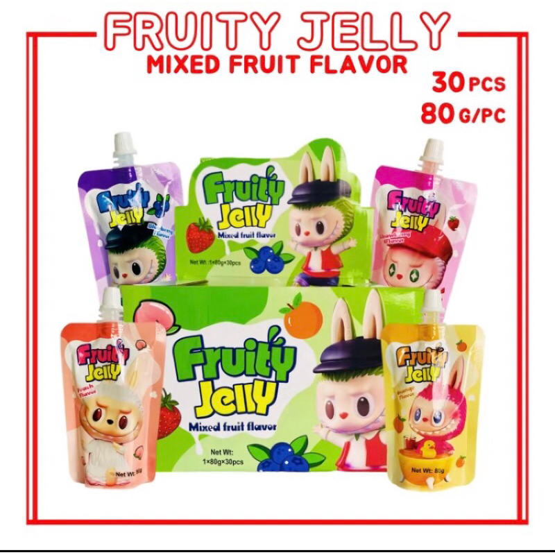 Fruit Jelly Labubu Mixed Fruit Jelly | Shopee Philippines