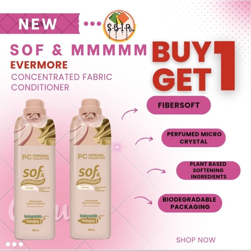 SOF EVERMORE BUY 1 TAKE 1 FABRIC CONDITIONER | Shopee Philippines