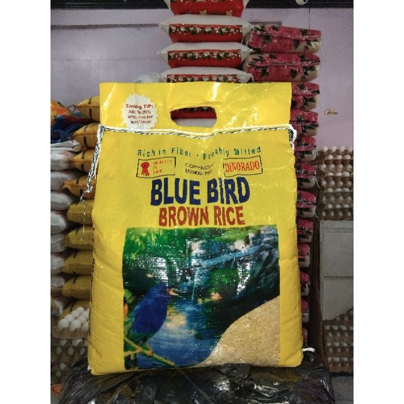 BLUE BIRD BROWN RICE 5KG | Shopee Philippines