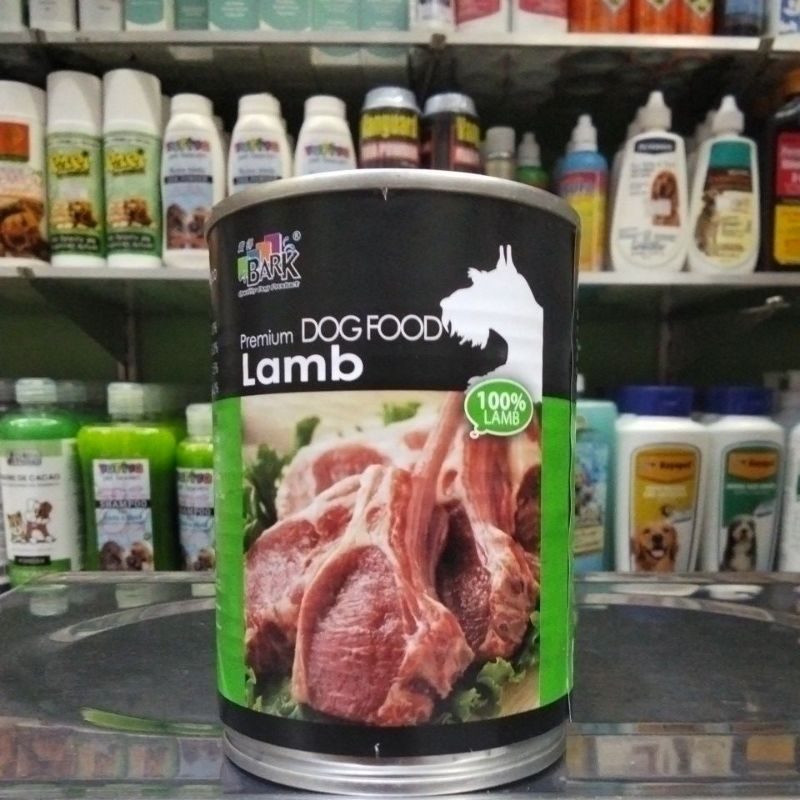 Bark Canned Premium Dog Food Lamb 375g | Shopee Philippines
