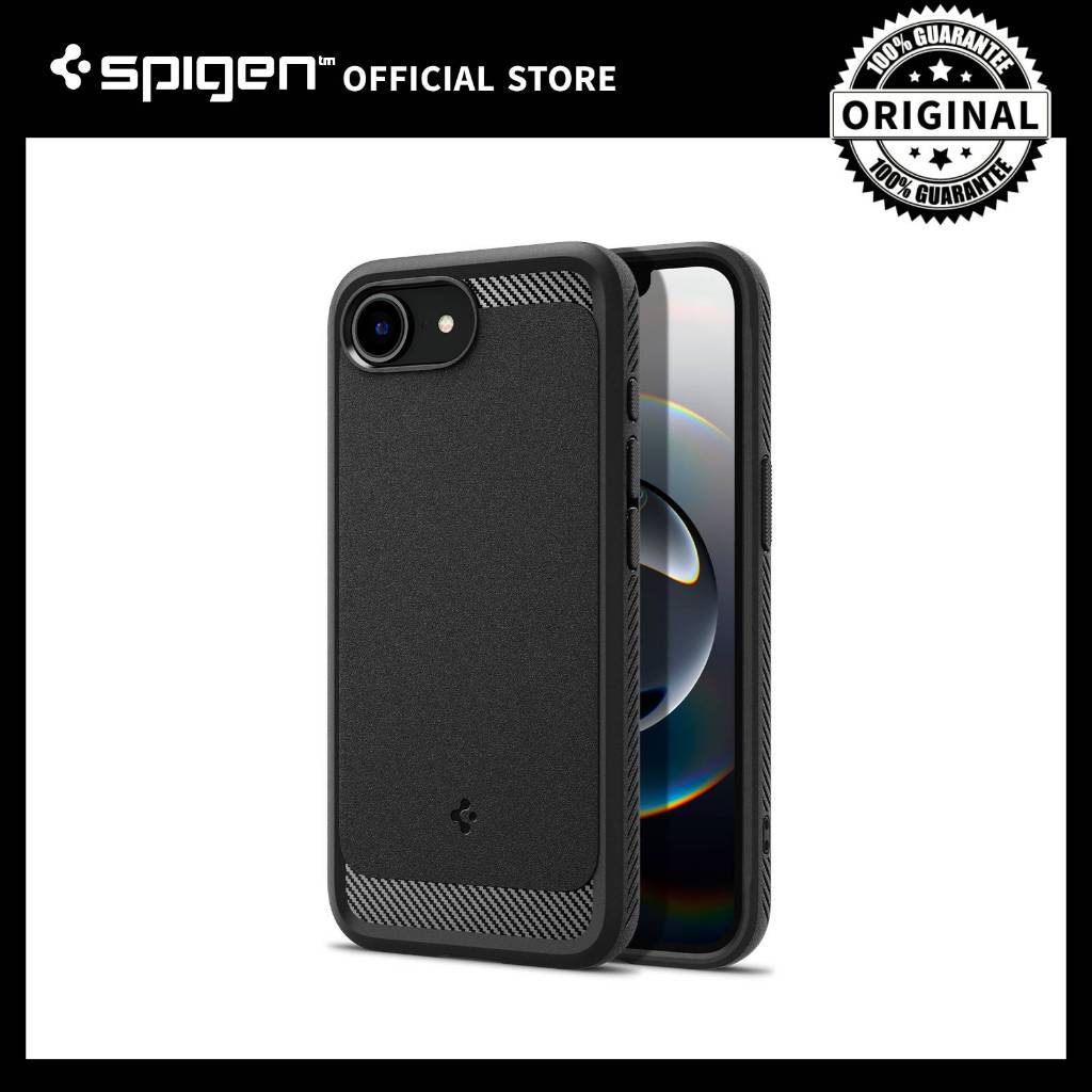 Spigen iPhone 16e Case Rugged Armor MagFit | Shopee Philippines
