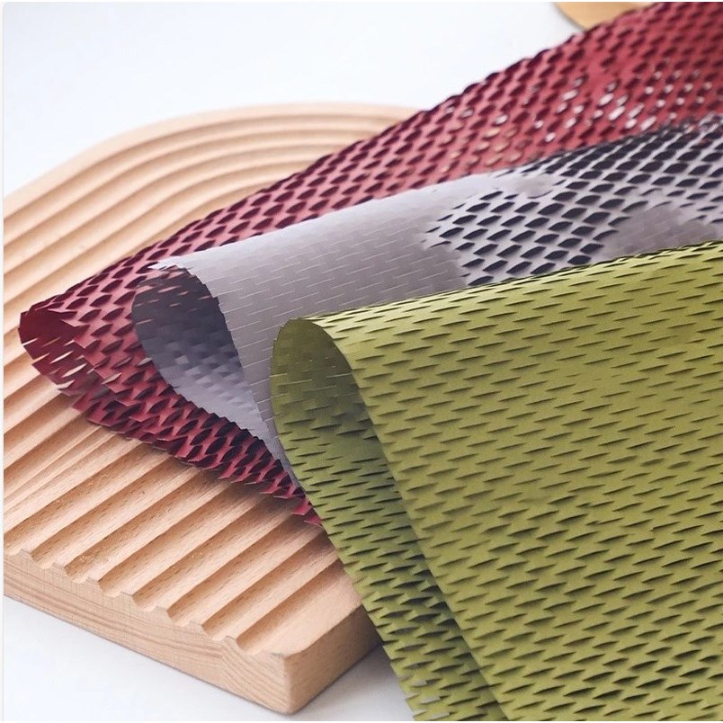 QJOQ.ph | 10pcs/sheets | 40x50cm | Colorful honeycomb paper wrapper for ...