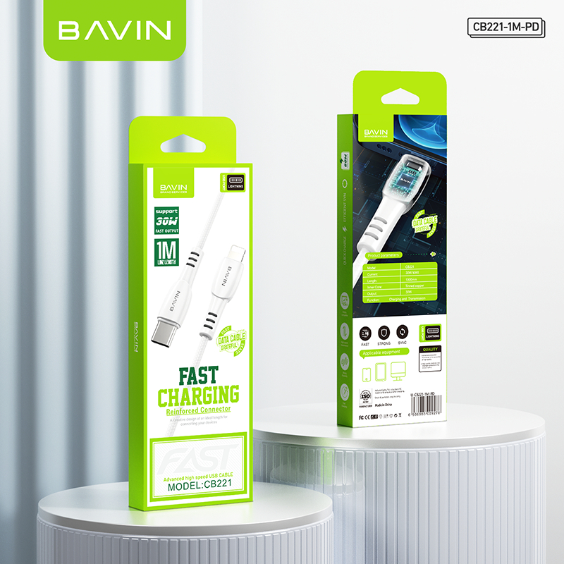 BAVIN CB221 2.4A USB Fast Quick Charing Data Cable for Micro / IPH ...