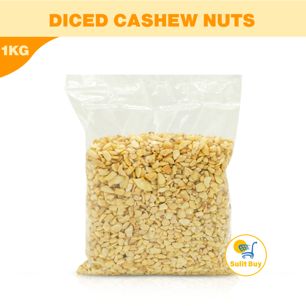 Diced Cashew Nuts for Baking, Cooking, Snacks, Desserts, Salads ...