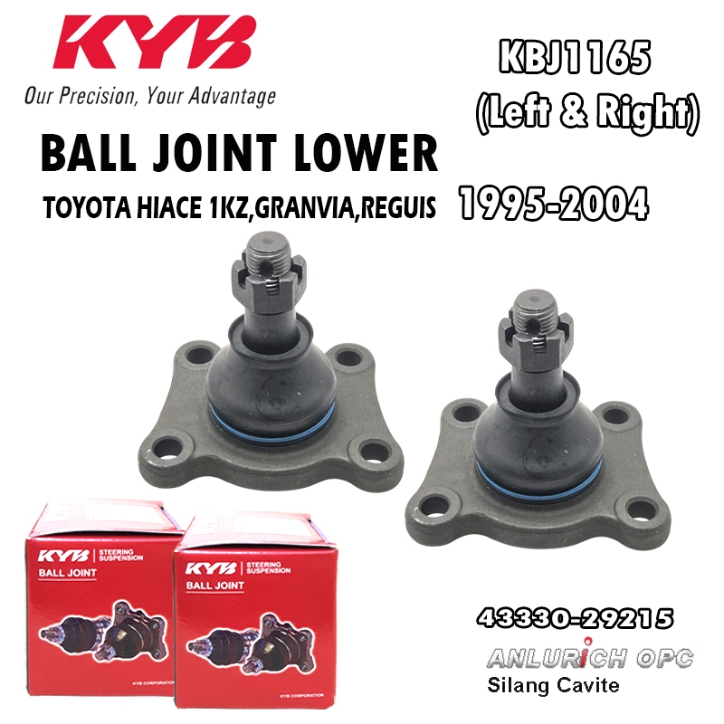 KYB ( Kayaba) LOWER BALL JOINT TOYOTA HIACE 1KZ, GRANVIA, REGIUS 1995 ...