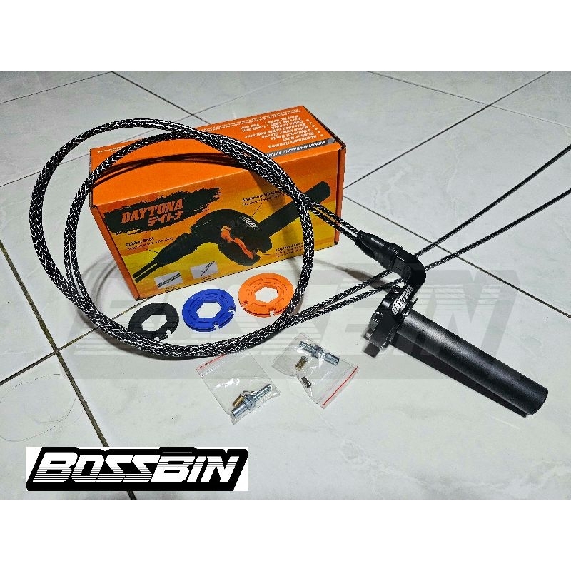 Orig Daytona Quick Throttle With Thai Universal Throttle Cable Scooters ...