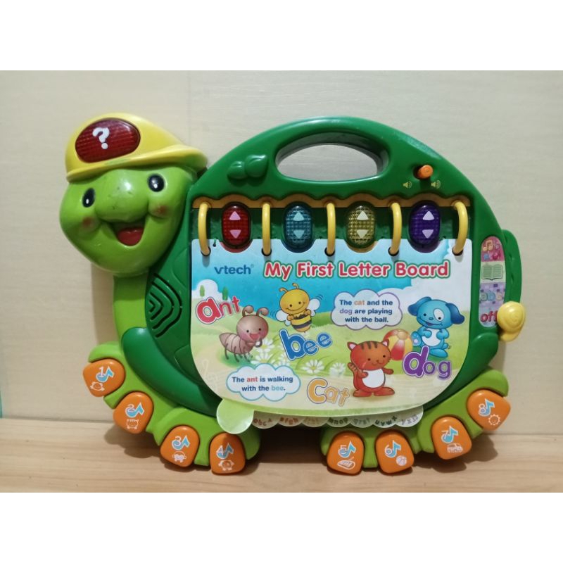VTECH MY FIRST LETTER BOARD (ISSUE: SOME BUTTON NOT WORKING) | Shopee ...