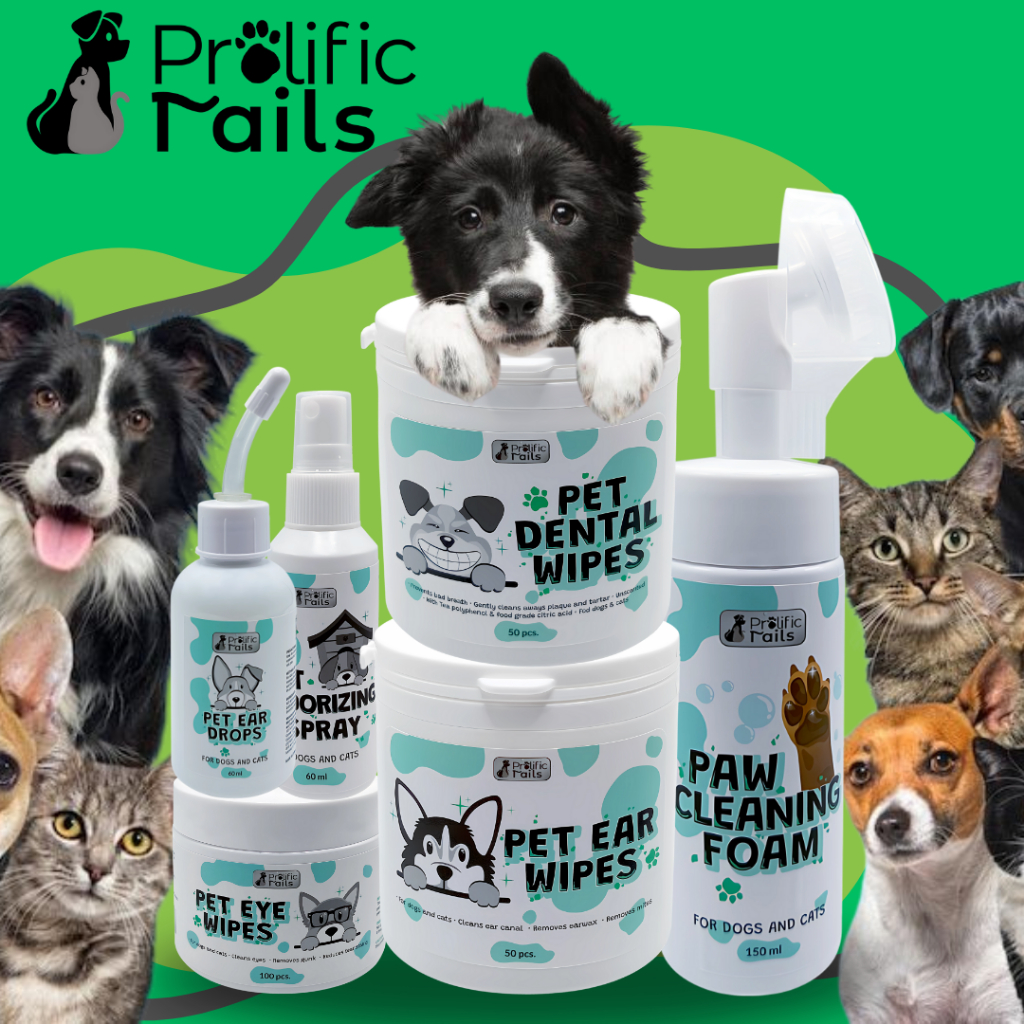FIPRO - Prolific Tails Pet Hygiene : Deodorizing Spray, Ear Drops ...