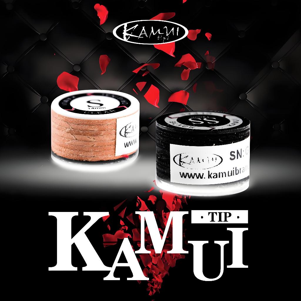 KAMUI Cue Tips Billiard Pool Cue KAMUI Tip 14mm SS/S/M/H Snooker Tip ...