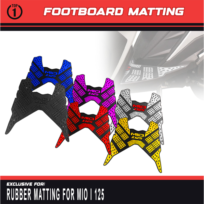 Top1 Motors Rubber Matting High Quality For Mio i125/Mio i125s/M3 Made ...