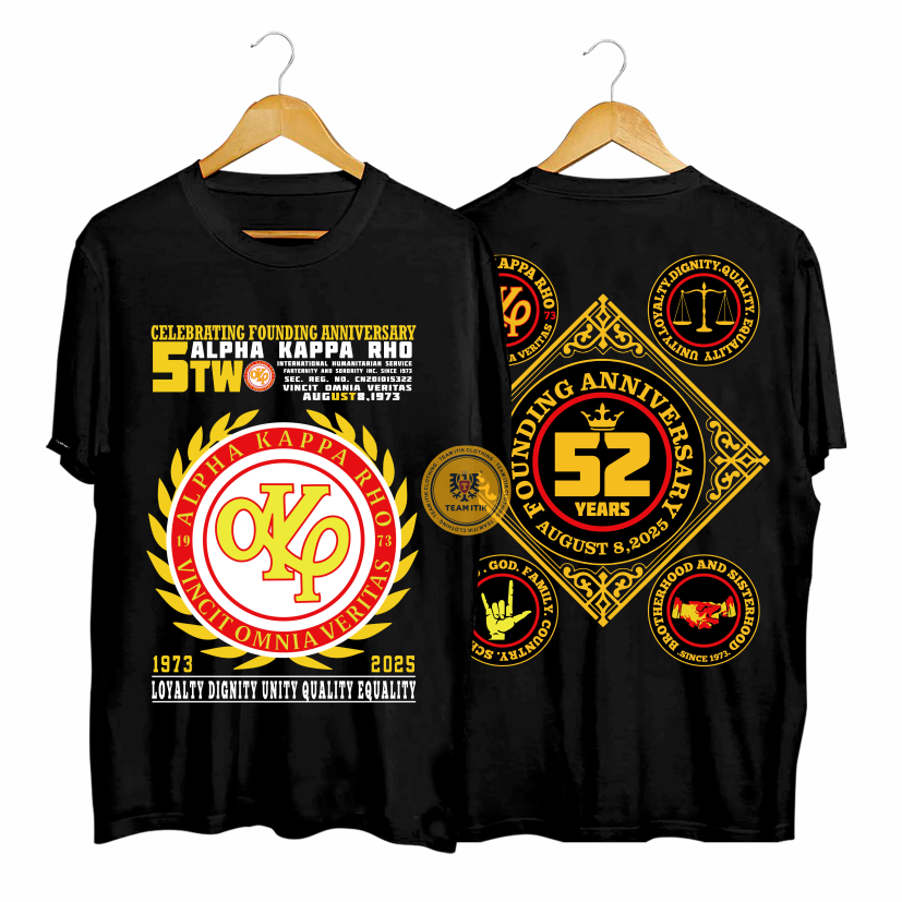TEAM ITIK CLOTHING Alpha Kappa Rho Grand Fraternity (52nd) SKEPTRON ...