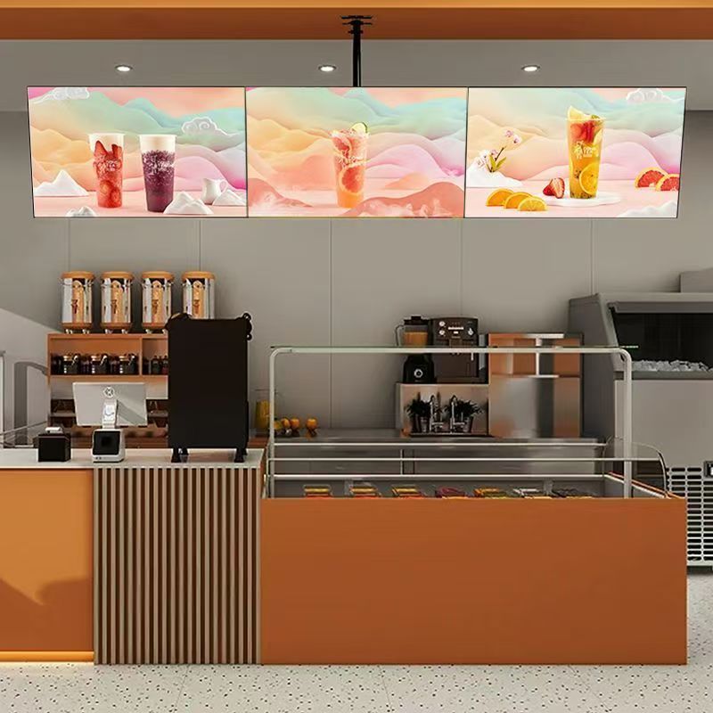 menu board with light box ultra-thin LED advertising light box LED ...