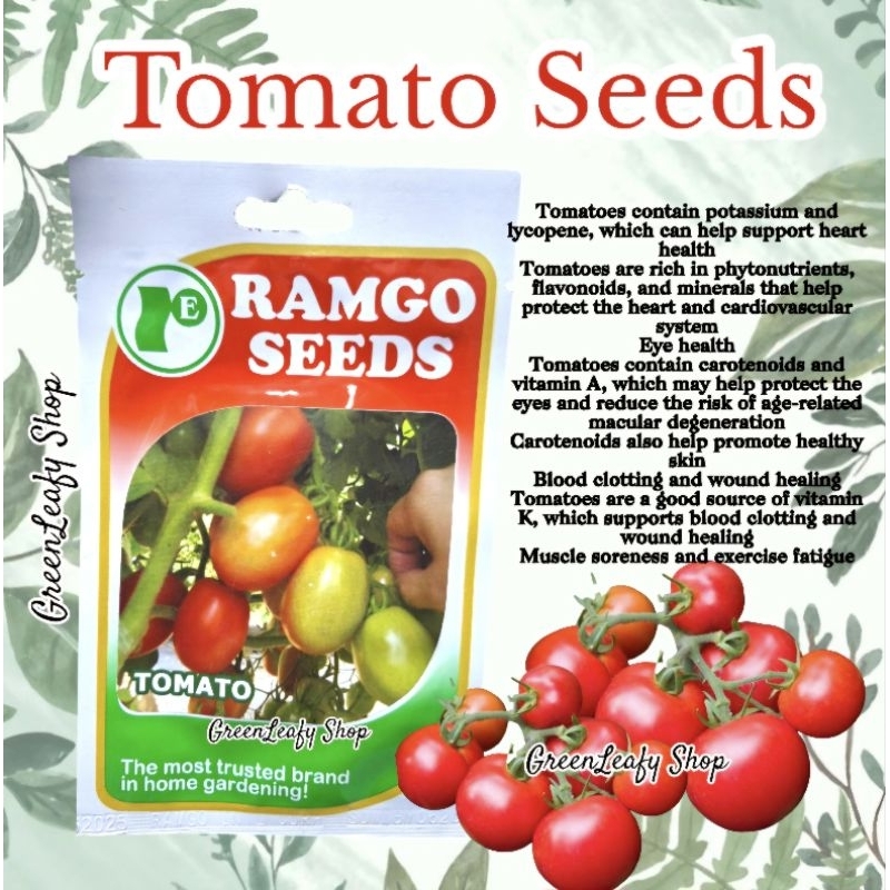 Ramgo Tomato / Kamatis Seeds / Trusted Quality Seeds /Gulay Vegetable ...