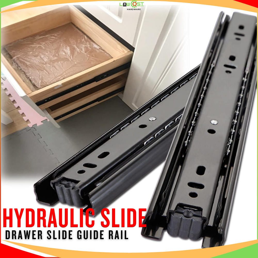 Drawer Guide Full Extension Ball Bearing Heavy Duty Slide Rail ...