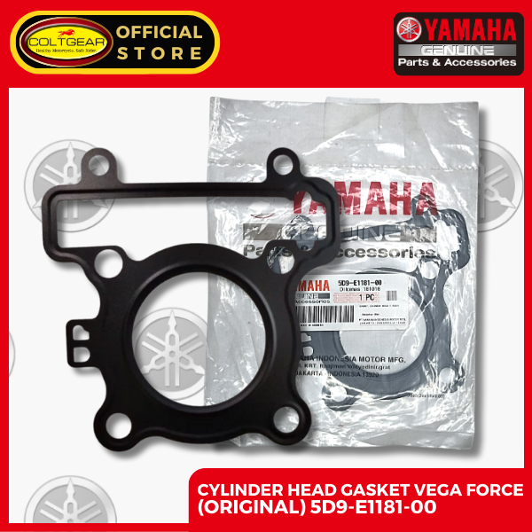 YAMAHA Genuine Parts Cylinder Head Gasket for Vega Force [5D9-E1181-00] | Shopee Philippines