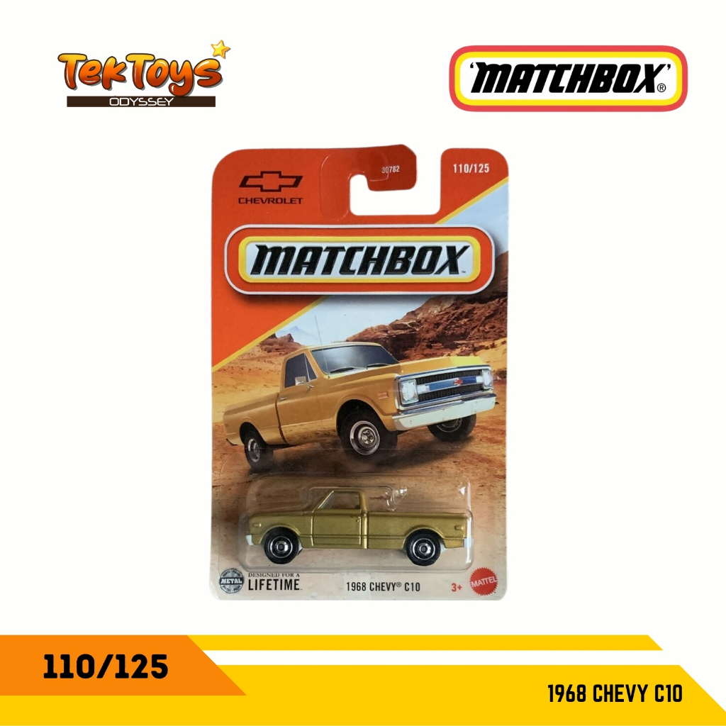MATCHBOX - 1968 CHEVY C10 110/125 | Shopee Philippines