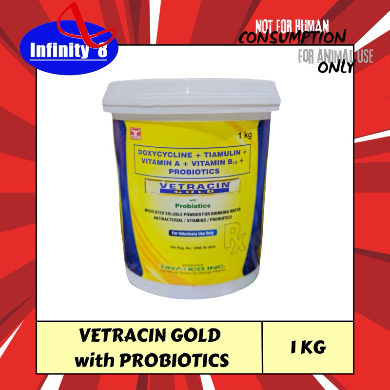UNIVET VETRACIN GOLD WITH PROBIOTICS POWDER 1KG | Shopee Philippines