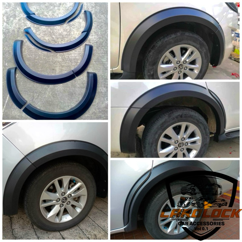 Toyota Innova 2016 - 2025 Fender Flare Slim Type | Shopee Philippines