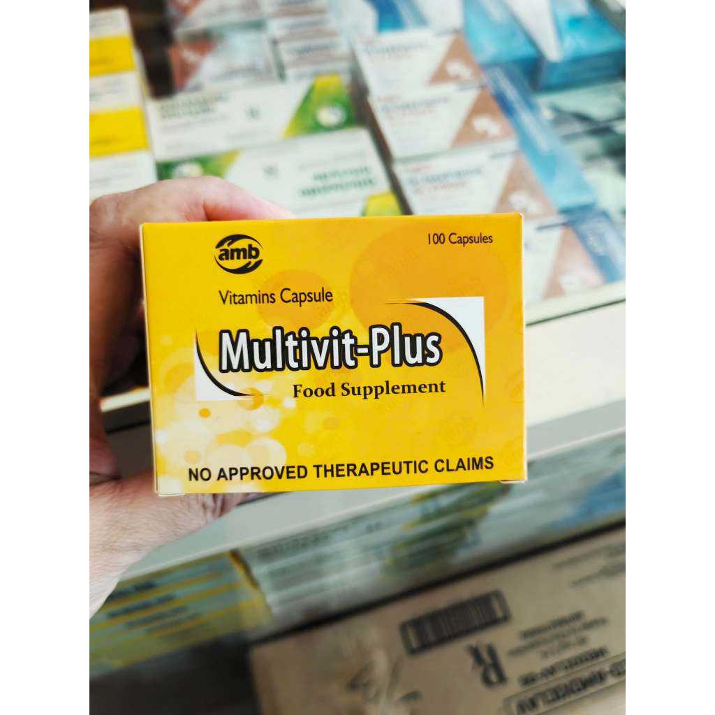 Multivit-Plus 100 Capsules Multivitamins Food Supplement | Shopee Philippines