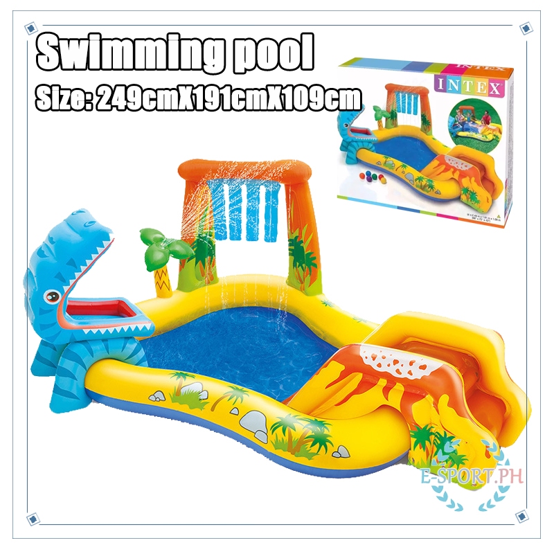 INTEX Children's Ocean Park Swimming Pool Outdoor children's pool ...