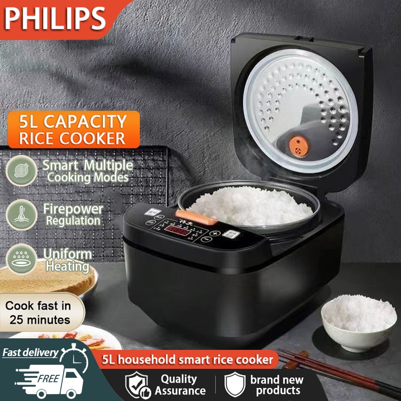 Philips Smart Rice Cooker 5 liters large capacity home rice cooker ...
