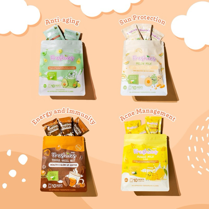 Freshies Avocado/melon|Mango-Collagen Drink | Shopee Philippines