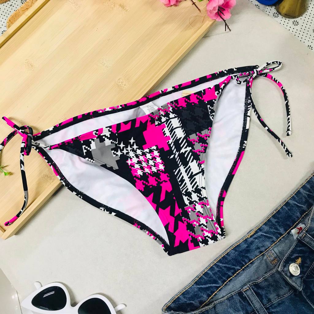 String Tie Bikini Full Coverage Underwear Side Tie Bikini Bottom ...