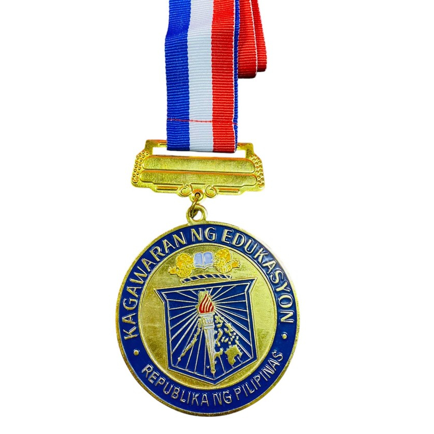 KAGAWARAN MEDAL 6CM GOLD ONLY ( WITH STAIN ) | Shopee Philippines