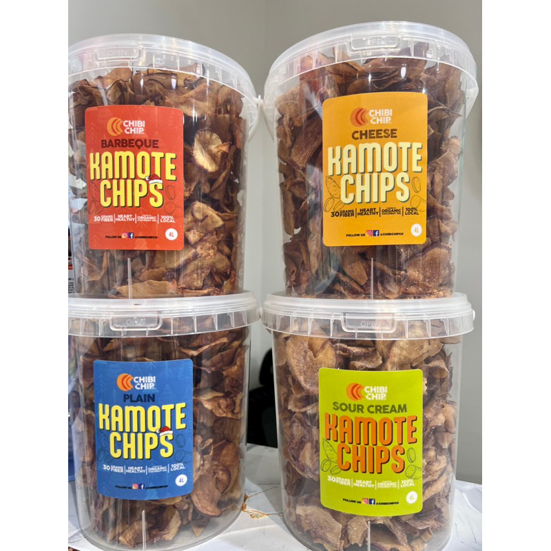 Chibi Chip Co. Kamote Chips 4L | Shopee Philippines