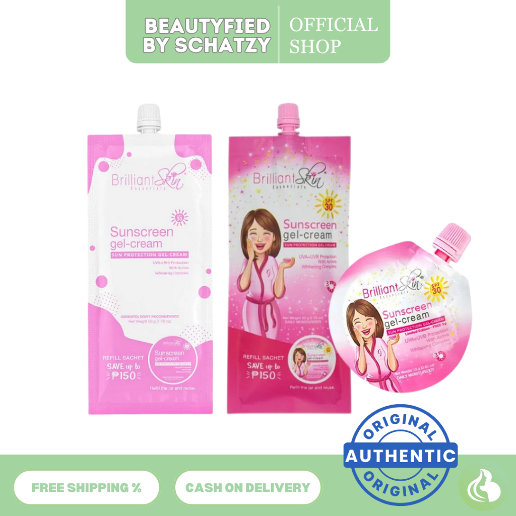 Brilliant Skin SPF30 Gel-Cream Your Daily Sunscreen for Beautiful ...